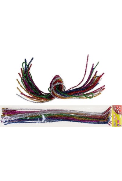 Bu-Bu Simli Şönil 50 Cm.25 Adet