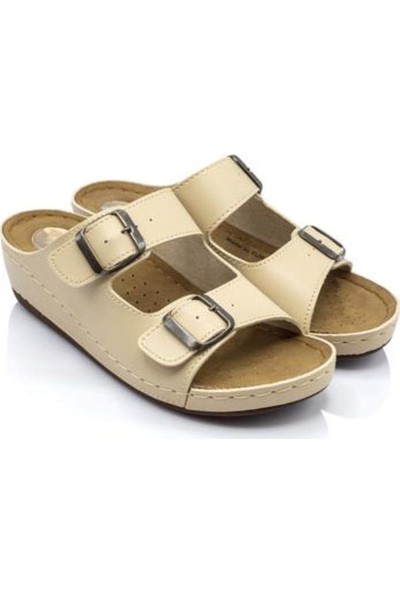 Twigy Nev Çapraz Topuk Dikeni Özellikli Kadın Terlik