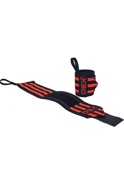 Dex Supports Wristwraps Siyah - Kırmızı Dex Supports Wristwraps Siyah - Kırmızı