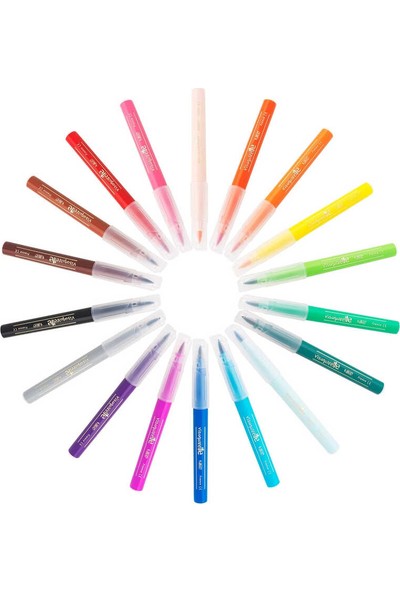 Bic Fırça Uçlu Keçeli Boya Kalemi Kutu 18'li Bic Fırça Uçlu Keçeli Boya Kalemi Kutu 18'li