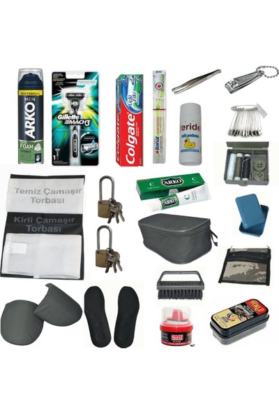 Erdoğanlar Acemi ve Bedelli Askeri Malzeme Seti Erdoğanlar Acemi ve Bedelli Askeri Malzeme Seti