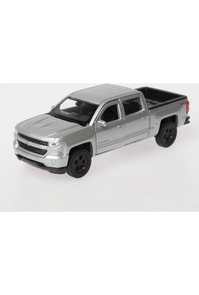 Welly Model Araba 1:38 2017 Chevrolet Silverado GRİ792674509957 Welly Model Araba 1:38 2017 Chevrolet Silverado GRİ792674509957