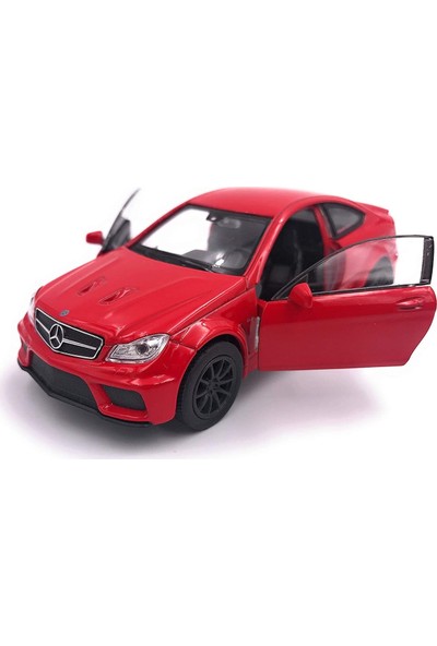 Welly Model Araba 1:38 Mercedes C63 Amg Kırmızı Welly Model Araba 1:38 Mercedes C63 Amg Kırmızı