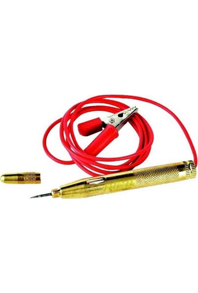 Rico Oto Kontrol Kalemi Metal Düz Kablolu 6V-12V-24V RC0009