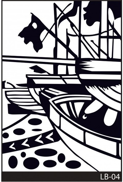 Kumtoys Linol Baskı Gemi Kumtoys Linol Baskı Gemi