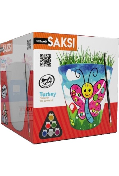 Kumtoys Seramik Saksı