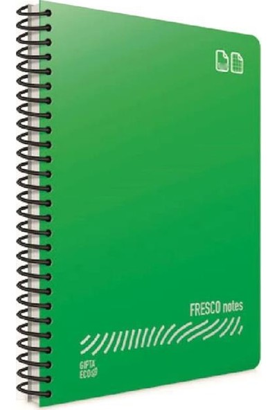 Gıpta Fresco Spiralli Defter A4 80 Yp. Çizgisiz Gıpta Fresco Spiralli Defter A4 80 Yp. Çizgisiz