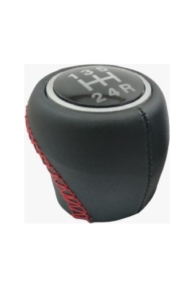 Kivanç Oto Linea- Punto- Doblo4 Deri Vites Topuzu Kırmızı Dikişli Kivanç Oto Linea- Punto- Doblo4 Deri Vites Topuzu Kırmızı Dikişli