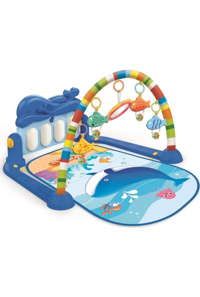 Birlik Oyuncak Babycim Balina Piyanolu Oyun Halısı