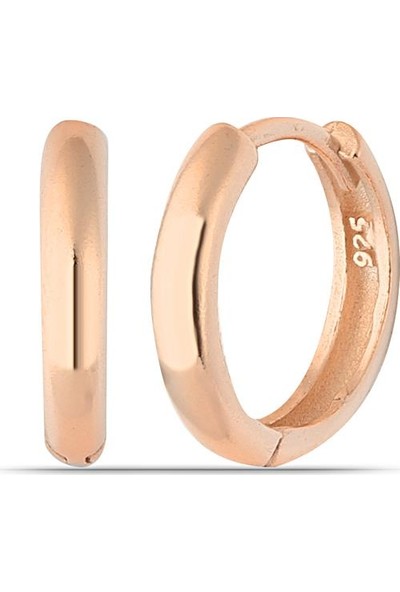 Herisson Kadın 925 Ayar Gümüş Halka Küpe