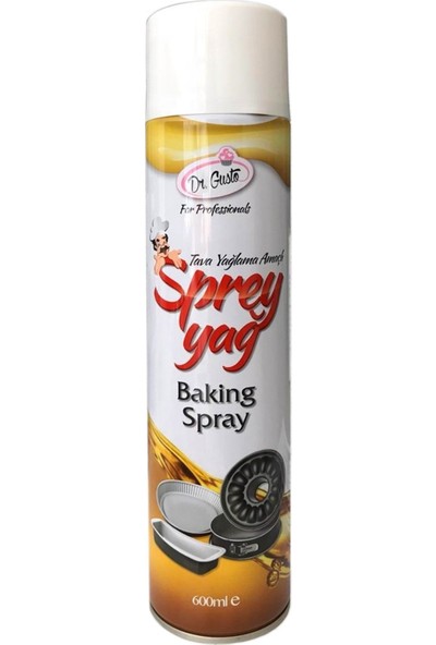 Dr Gusto Sprey Tava Yağı 600 g Dr Gusto Sprey Tava Yağı 600 g