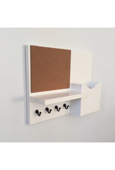 Eblo Home Lake Beyaz Çok Amaçlı Antre Askı Anahtarlık Eblo Home Lake Beyaz Çok Amaçlı Antre Askı Anahtarlık