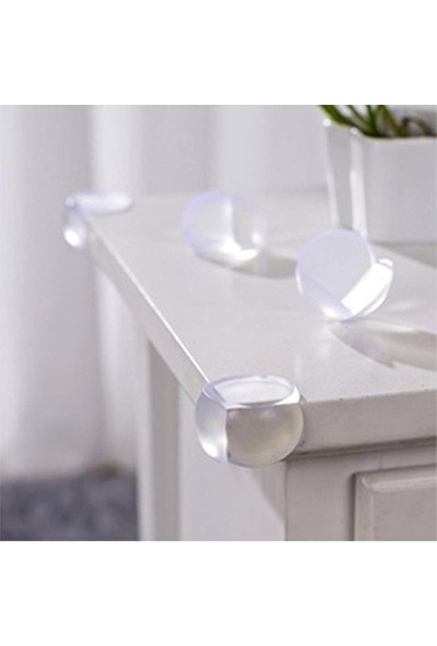 Gondol Silikon Çocuk Güvenlik Masa Köşe Koruyucu - 4 Adet