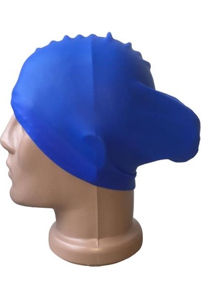 Dry Uzun Saçlı Kullanıcılar İçin Silikon Havuz Deniz Yüzücü Bonesi