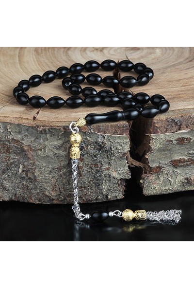 Estetik Gümüş Rodaj Kaplamalı Gümüş Püsküllü Sade Erzurum Oltu Tesbih Estetik Gümüş Rodaj Kaplamalı Gümüş Püsküllü Sade Erzurum Oltu Tesbih