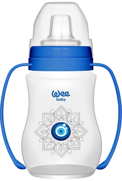 Wee Baby Akıtmaz Kulplu Pp Bardak 250 ml - Nazar Boncuğu Wee Baby Akıtmaz Kulplu Pp Bardak 250 ml - Nazar Boncuğu