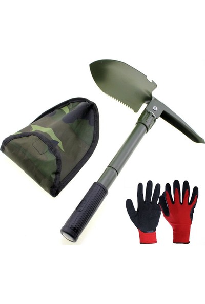 Transformacion Çantalı Katlanabilir Kürek Çapa Eldivenli Set 713537 Transformacion Çantalı Katlanabilir Kürek Çapa Eldivenli Set 713537