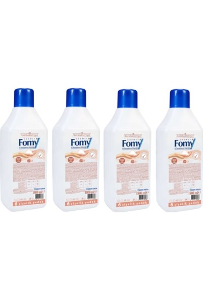 Fomy Antibakteriyel El Temizleme Köpüğü Kremli 1800 ml 4 Lu Set Fomy Antibakteriyel El Temizleme Köpüğü Kremli 1800 ml 4 Lu Set