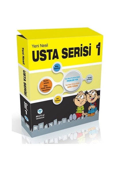 Mutlu Yayıncılık Yeni Nesil Usta Serisi 1.Sınıf