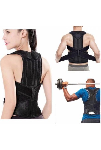 Ankaflex Çapraz Dik Durus Korsesi Kadın Erkek Bel Sırt Omuz Korsesi
