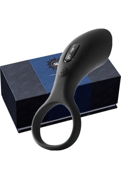 Wowyes B9 Şarjlı 10 Farklı Titreşimli Su Geçirmez Lüks Siyah Penis Halkası Wowyes B9 Şarjlı 10 Farklı Titreşimli Su Geçirmez Lüks Siyah Penis Halkası