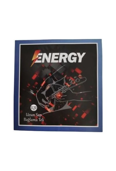 Energy Uzun Sap Bağlama Teli 0,20 Paslanmaz Çelik Takım Energy Uzun Sap Bağlama Teli 0,20 Paslanmaz Çelik Takım