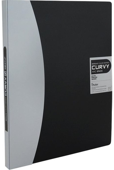 Shuter A4 Sıkıştırmalı Sunum Dosyası Tek Mek Gümüş Renk N126Y