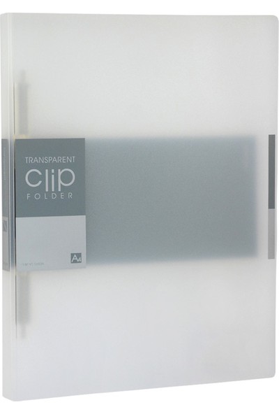 Shuter A4 Sıkıştırmalı Dosya S603A Şeffaf