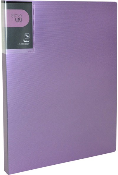 Shuter A4 Sıkıştırmalı Sunum Dosyası Mor