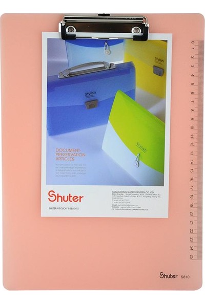 Shuter Sekreterlik A4 Kapaksız S810 Kırmızı
