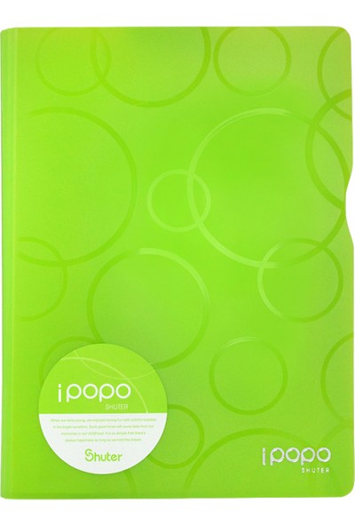 Shuter Sunum Dosyası W230 30'lu Yeşil Shuter Sunum Dosyası W230 30'lu Yeşil