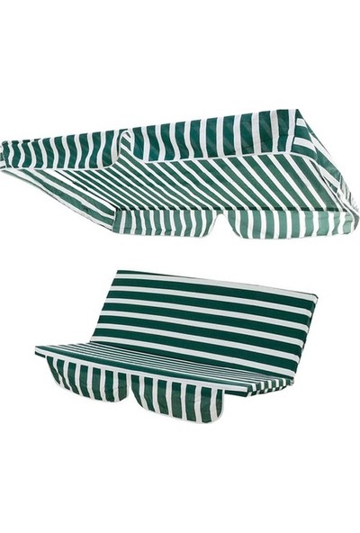 Vip Home Concept Bahçe Salıncak Minderi Takımı 2 Kişilik Salıncak Minder Tente