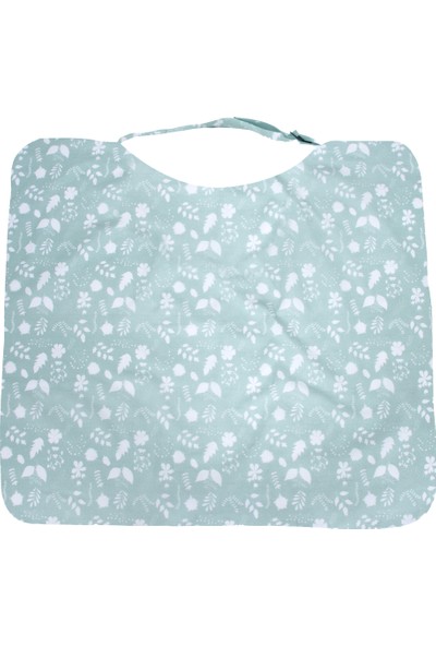 Sevi Bebe Tokalı Emzirme Örtüsü - Yaprak Desen