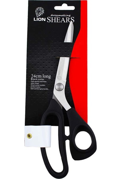 Lion Plastik Saplı Profesyonel Terzi Makası 5240 24 cm