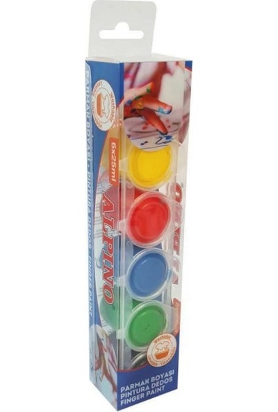 Alpino Parmak Boyası 25 ml 6'lı