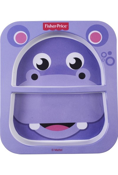 Fisher Price Bölmeli Mama Tabağı Hippo