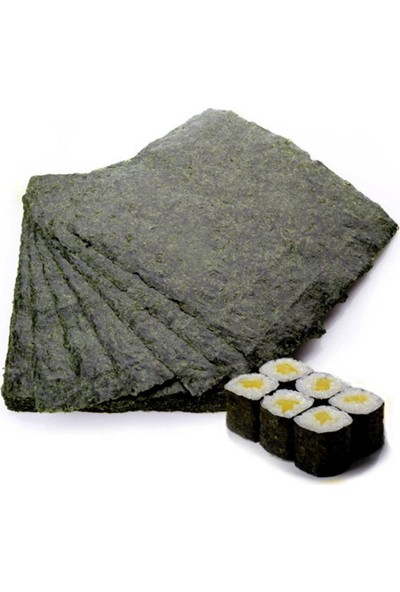 Sea Food Organik Nori Sushi Yosunu 10 Yaprak Sea Food Organik Nori Sushi Yosunu 10 Yaprak
