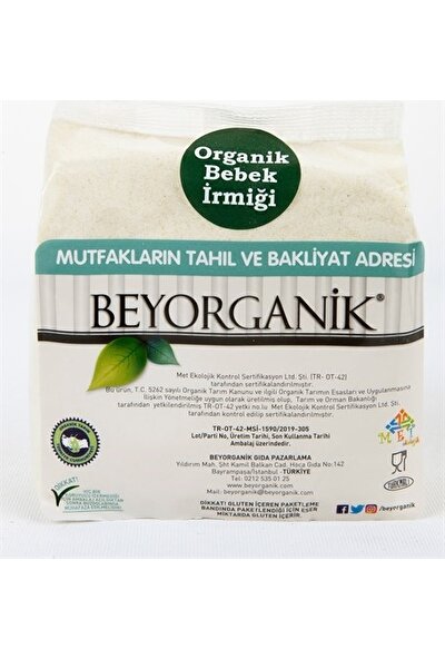 Beyorganik Bebek Irmik 350 gr