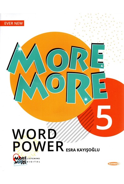 Kurmay Yayınları Elt More More 5. Sınıf English Word Power