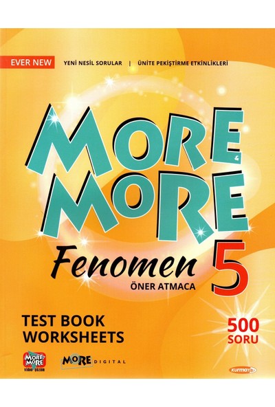 Kurmay Yayınları Elt More More 5. Sınıf English Fenomen Test Book Kurmay Yayınları Elt More More 5. Sınıf English Fenomen Test Book