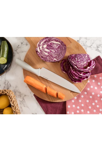 Madame Coco Nancy Şef Bıçağı - Soft Yeşil Madame Coco Nancy Şef Bıçağı - Soft Yeşil