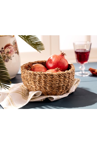 Madame Coco Marlie Büyük Hasır Sepet