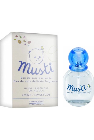 Mustela Musti Eau De Soin Bebek Parfümü 50 ml