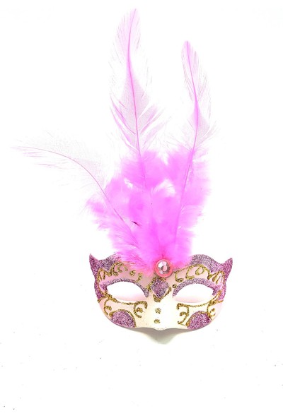 Dünyadan Hediyeler Maske Tüylü 3D Buzdolabı Magneti Pembe Dünyadan Hediyeler Maske Tüylü 3D Buzdolabı Magneti Pembe