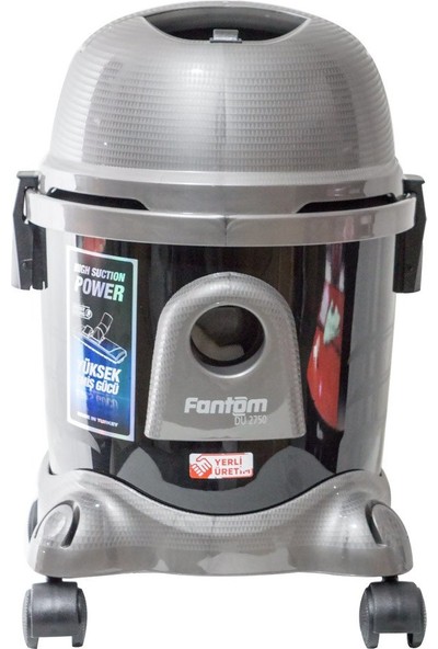 Fantom Sessiz Küre Du 2750 Toz Torbalı Gri Elektrikli Süpürge Fantom Sessiz Küre Du 2750 Toz Torbalı Gri Elektrikli Süpürge