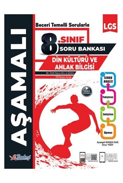 Berkay Yayıncılık 8. Sınıf Aşamalı Din Kültürü ve Ahlak Bilgisi Soru Bankası Berkay Yayıncılık 8. Sınıf Aşamalı Din Kültürü ve Ahlak Bilgisi Soru Bankası
