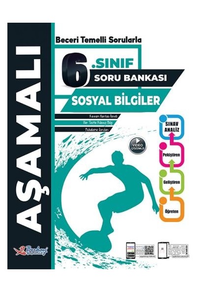 Berkay Yayıncılık 6. Sınıf Aşamalı Sosyal Bilgiler Soru Bankası