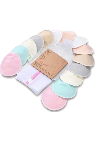 Keababies Anneler için 14 Parça Organik Bambu Göğüs Pedleri (Yurt Dışından)