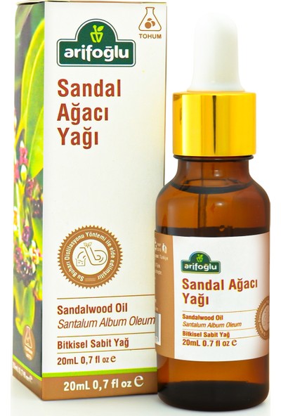 Arifoğlu Sandal Ağacı Yağı 20 ml Arifoğlu Sandal Ağacı Yağı 20 ml
