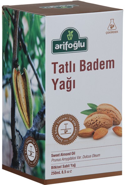 Arifoğlu Tatlı Badem Yağı 250 ml Arifoğlu Tatlı Badem Yağı 250 ml